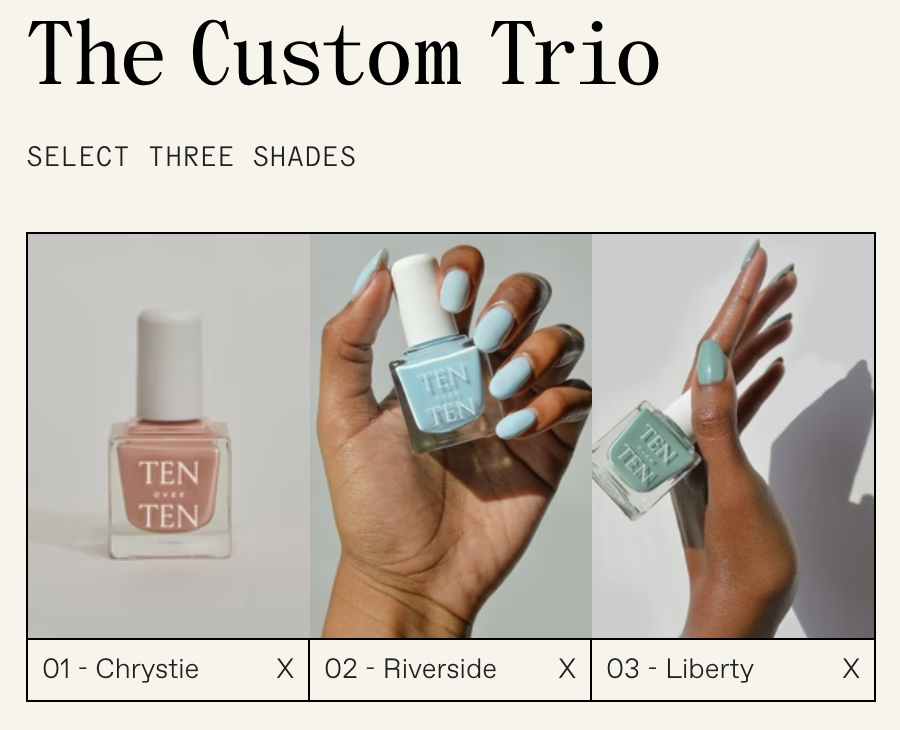TENOVERTEN Nail Polish